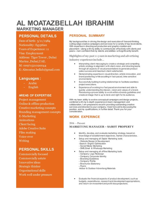 AL MOATAZ BELLAH IBRAHIM-CV | DOCX
