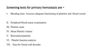975_coagulation_pathology.pptx and approach to bleeding disorders | PPTX