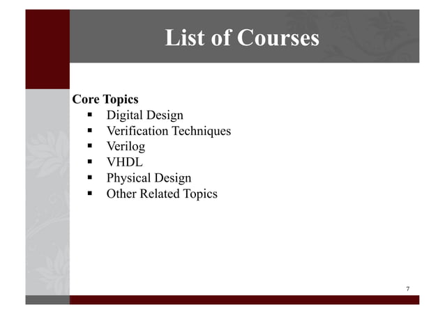 vlsi design track | PPT