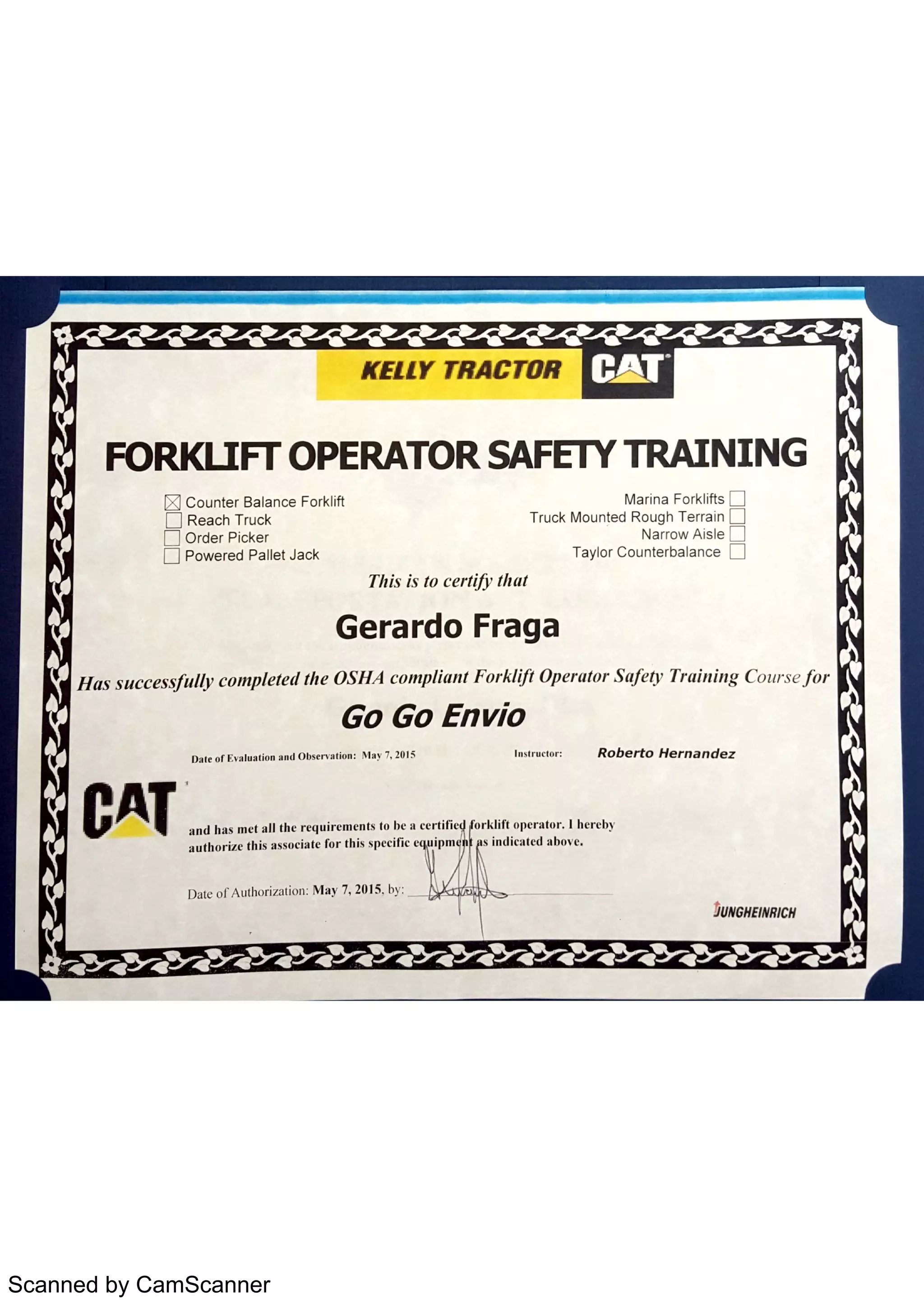 OSHA - Forklift Operator Safety Training | PDF OSHA - Forklift Operator Safety Training | PDF