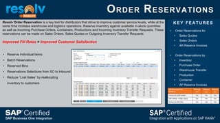 Resolv & SAP Business One for Wholesale Distribution | PDF | Email ...