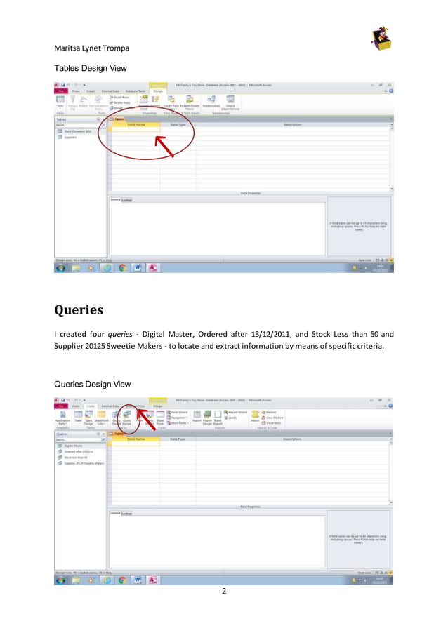 Mr Funny's Toy Store Database Assessment | PDF