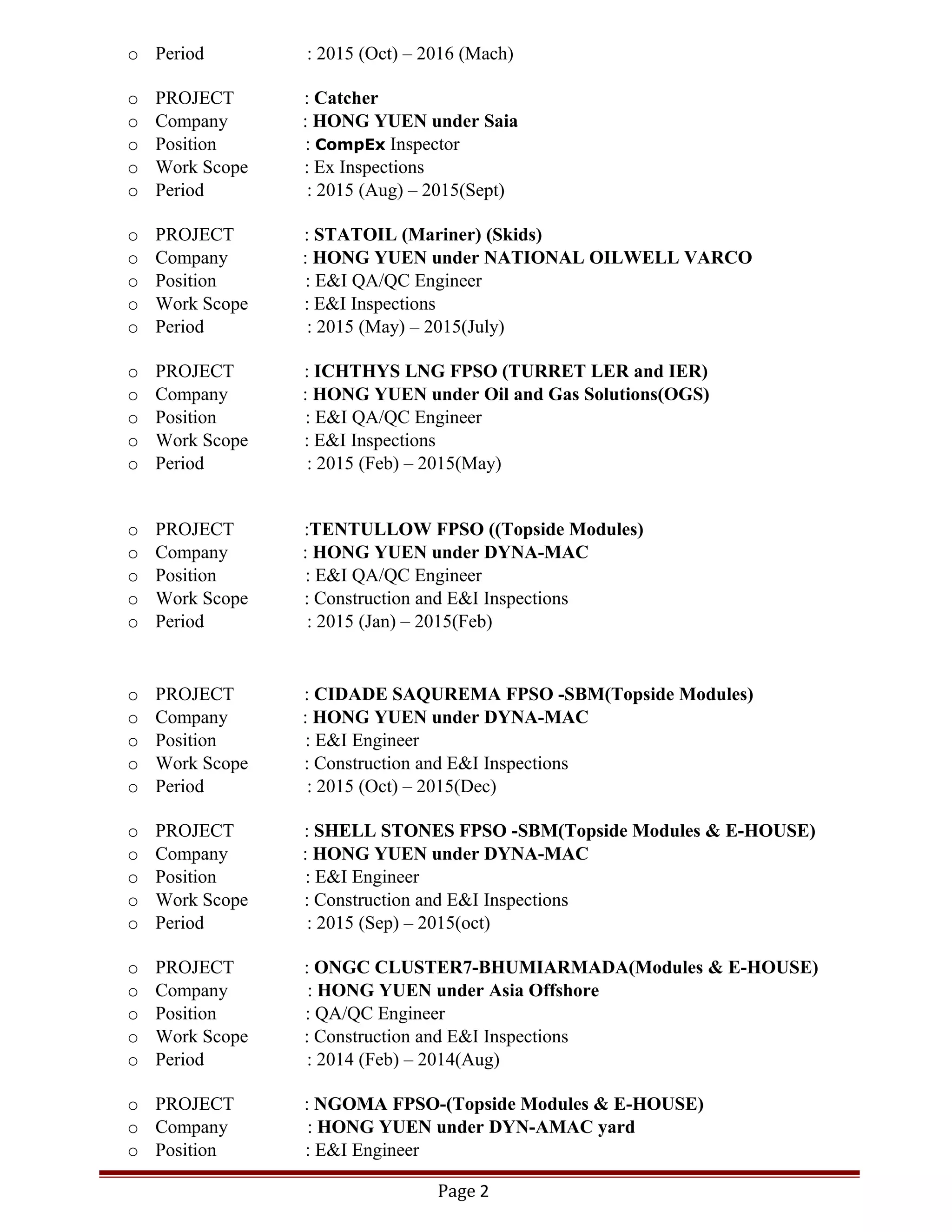 ugandhar CompEx resume | DOC