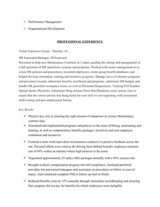 Jerri Ann Long-updated resume' | PDF