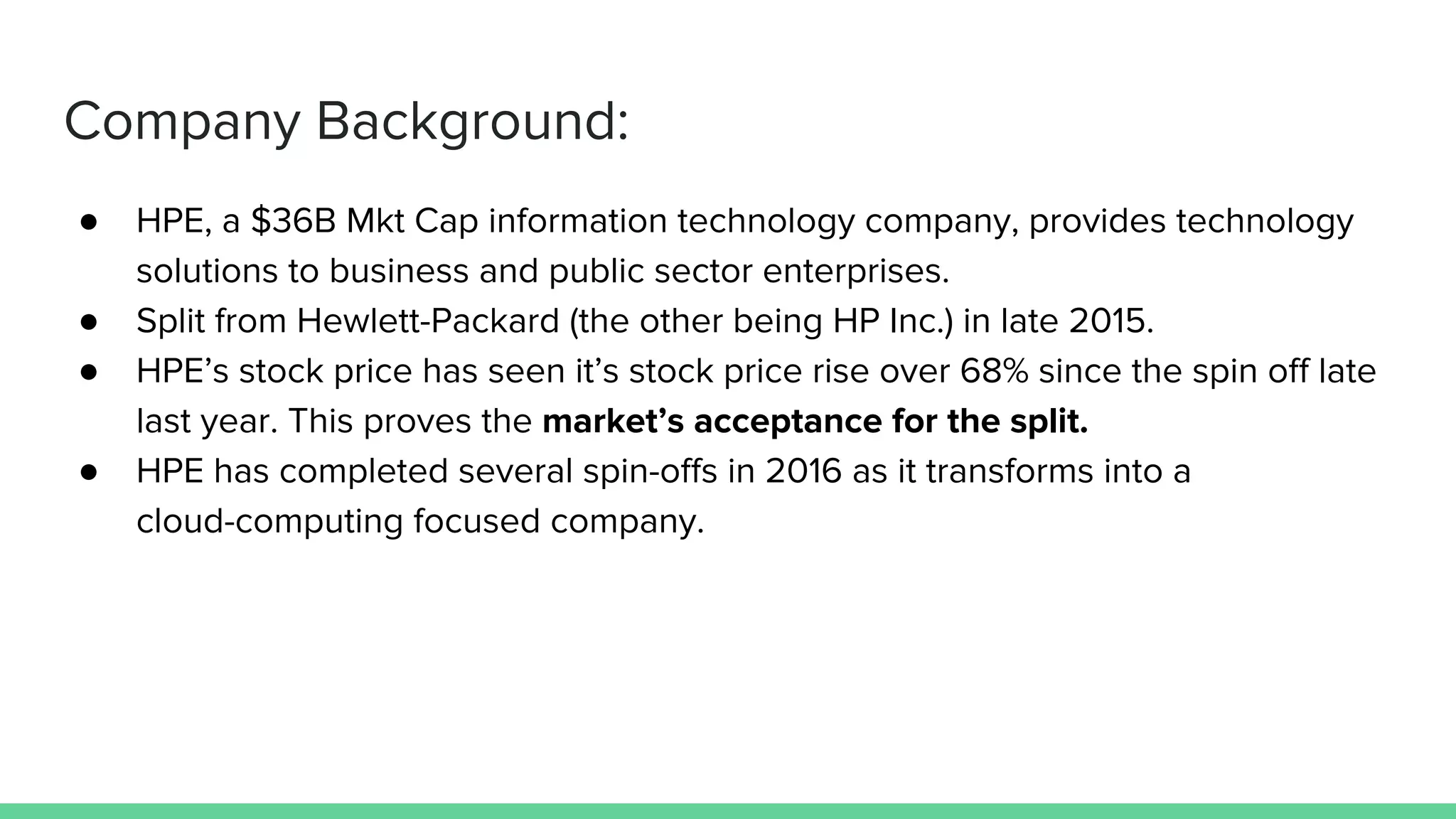 Hewlett-Packard Enterprises (HPE) | PDF