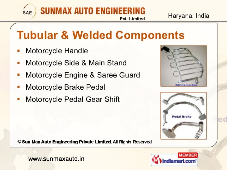 Sun Max Auto Engineering Private Limited Haryana India