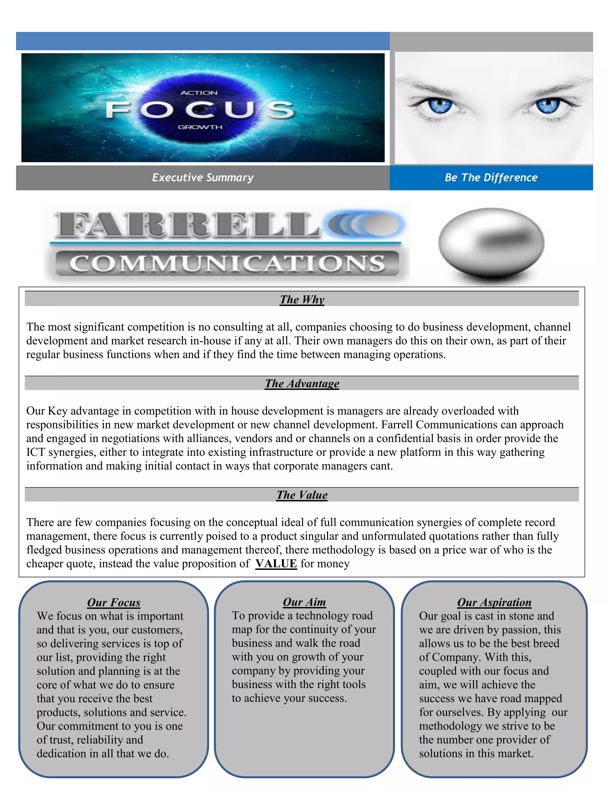Farrell Communcations Company Profile | PDF