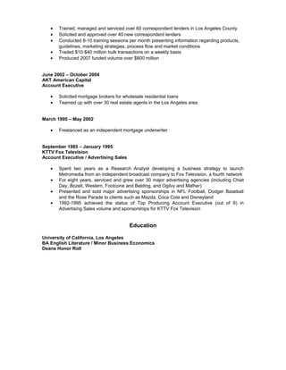 TamiEldredge2013Resume | DOC