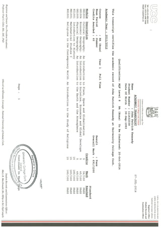 John Kennedy Transcript UCC | PDF | Celebrity Families | Pop Culture
