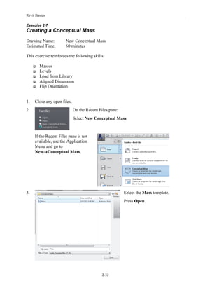 revit architecture basics | PDF