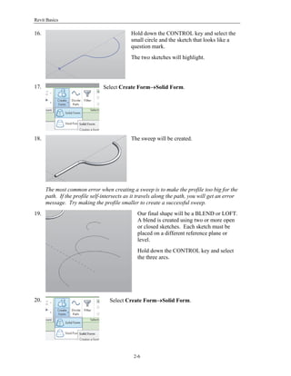 revit architecture basics | PDF
