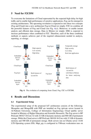 F2CDM: Internet of Things for Healthcare Network Based Fog-to-Cloud and Data-in-Motion Using ...