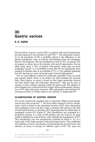 Varices Gastricas | PDF