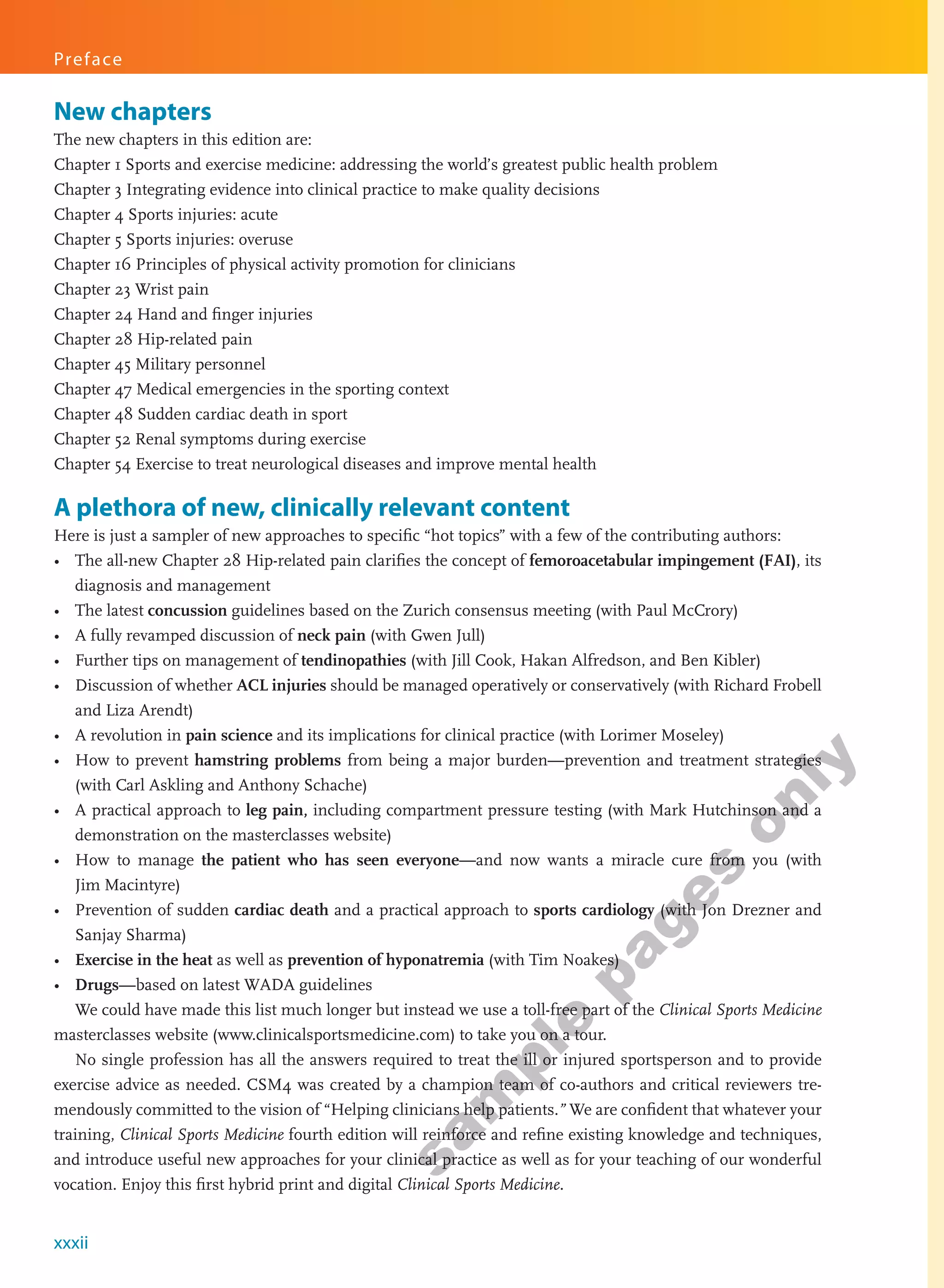 Brukner & Khan's Clinical Sports Medicine | PDF