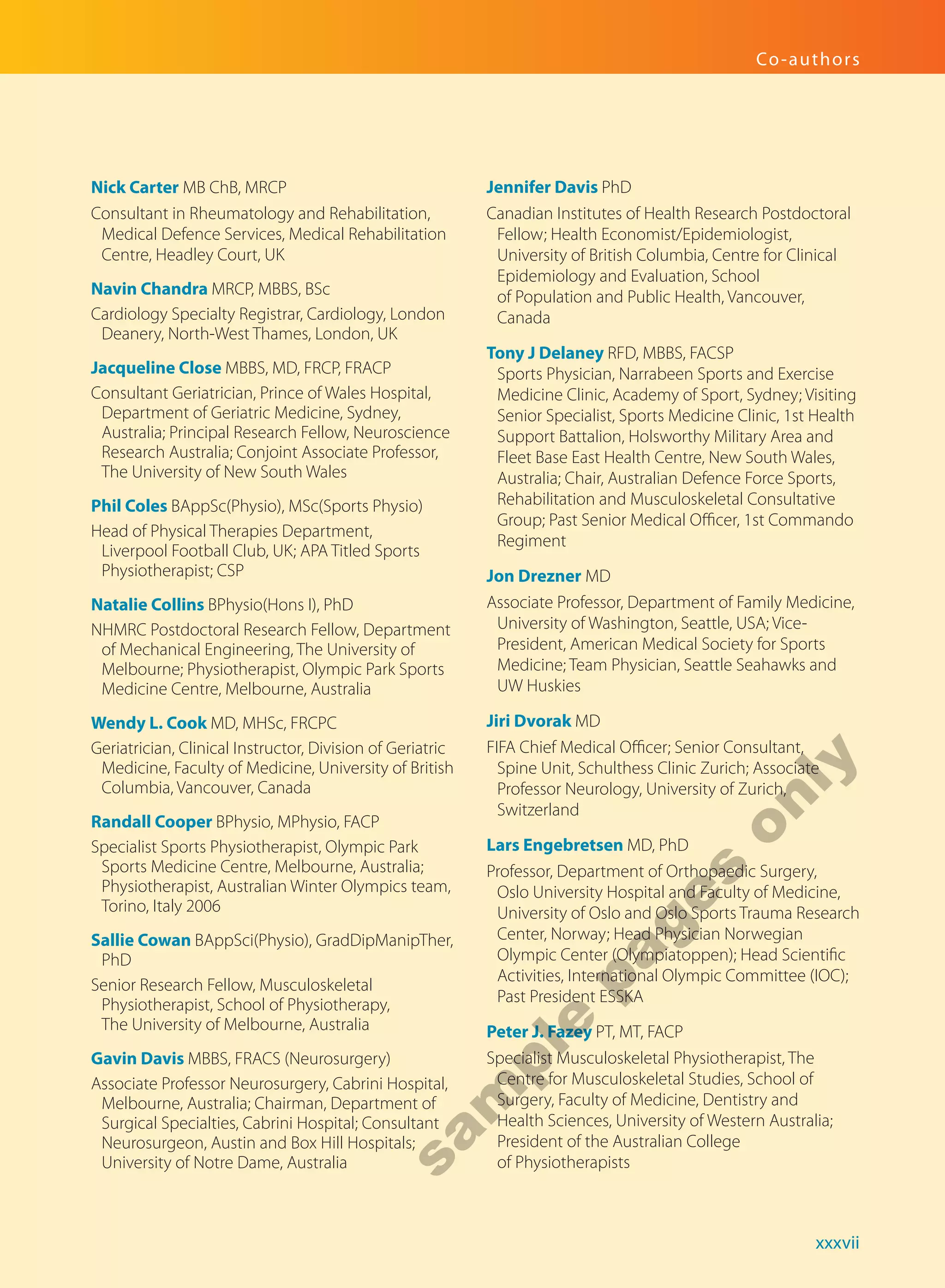 Brukner & Khan's Clinical Sports Medicine | PDF