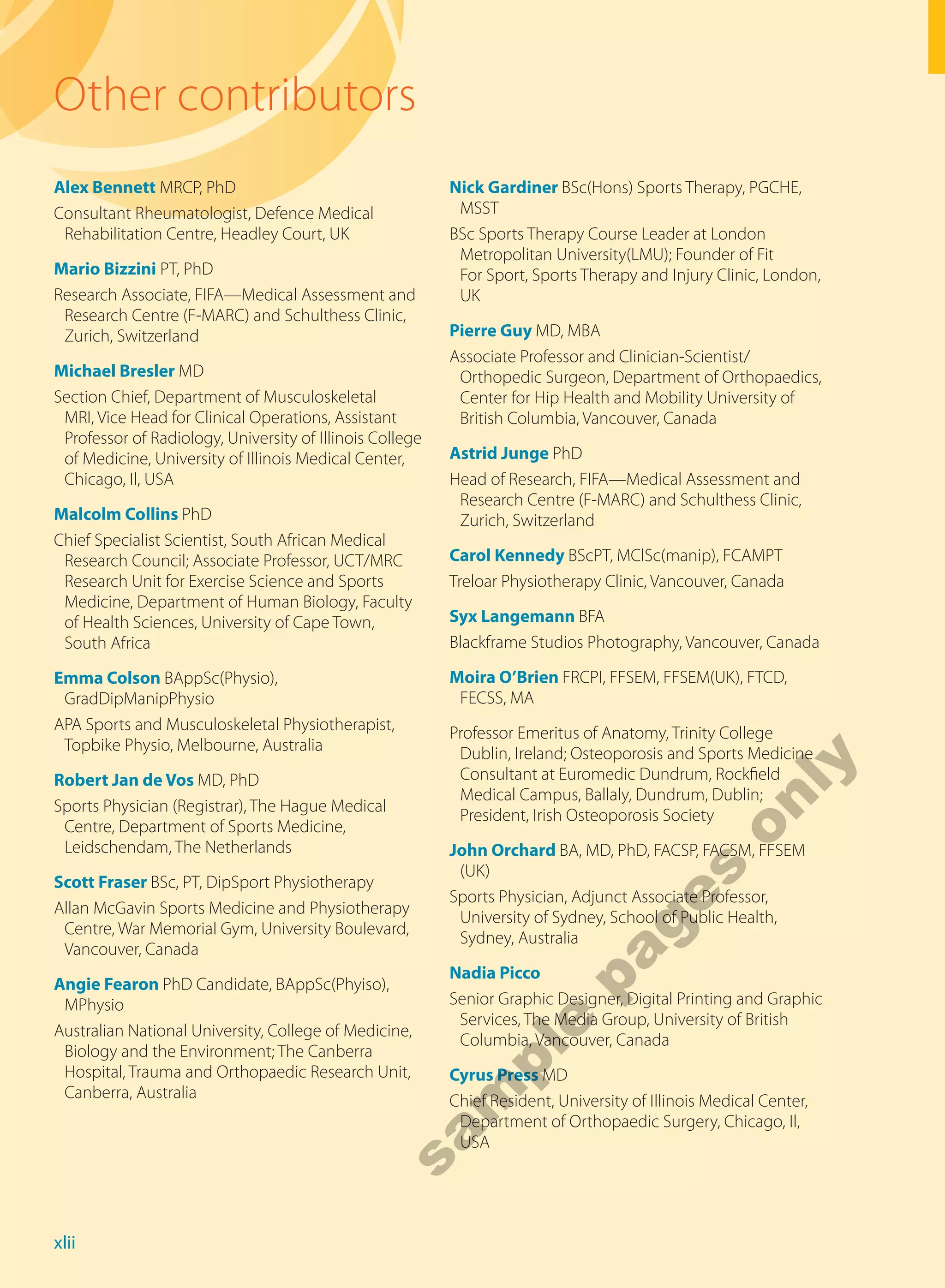 Brukner & Khan's Clinical Sports Medicine | PDF