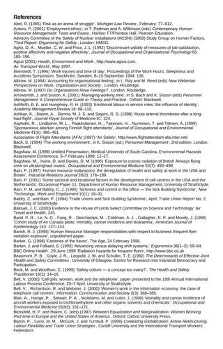 HR and Health and Safety | PDF