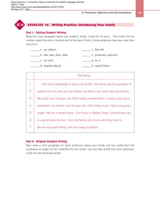 Possessive pronouns and possessive adjectives | PDF