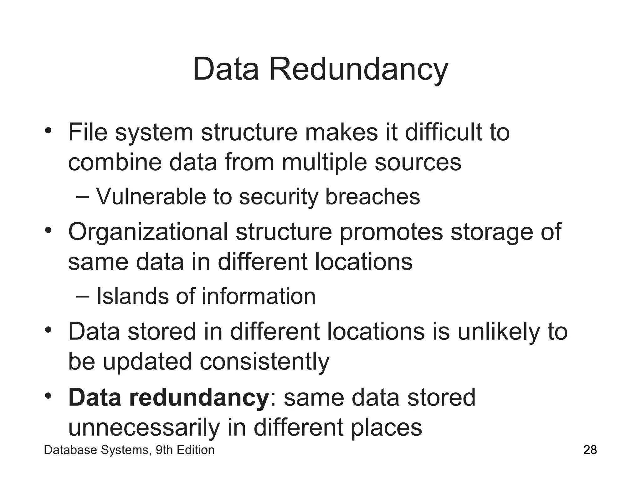 Fundamentals of Database ppt ch01 | PPT