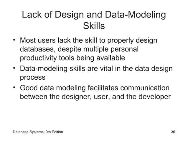 Fundamentals of Database ppt ch01 | PPT