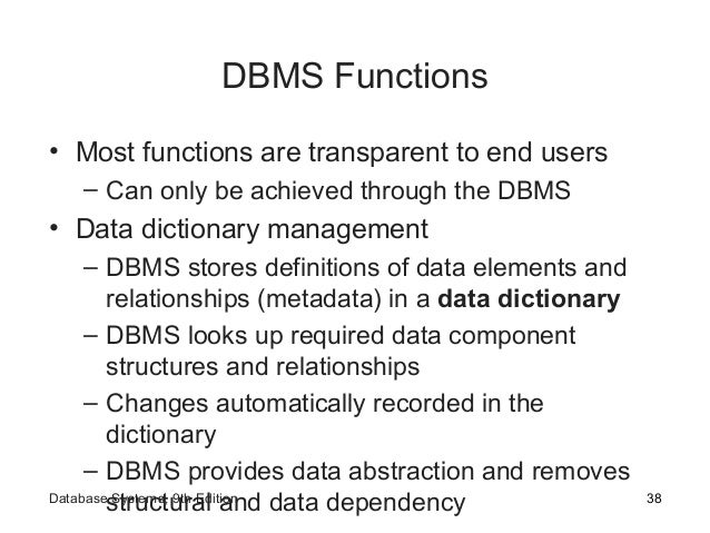 Fundamentals of Database ppt ch01