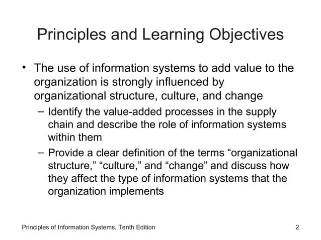 IS740 Chapter 02 | PPT | Business Administration | Business