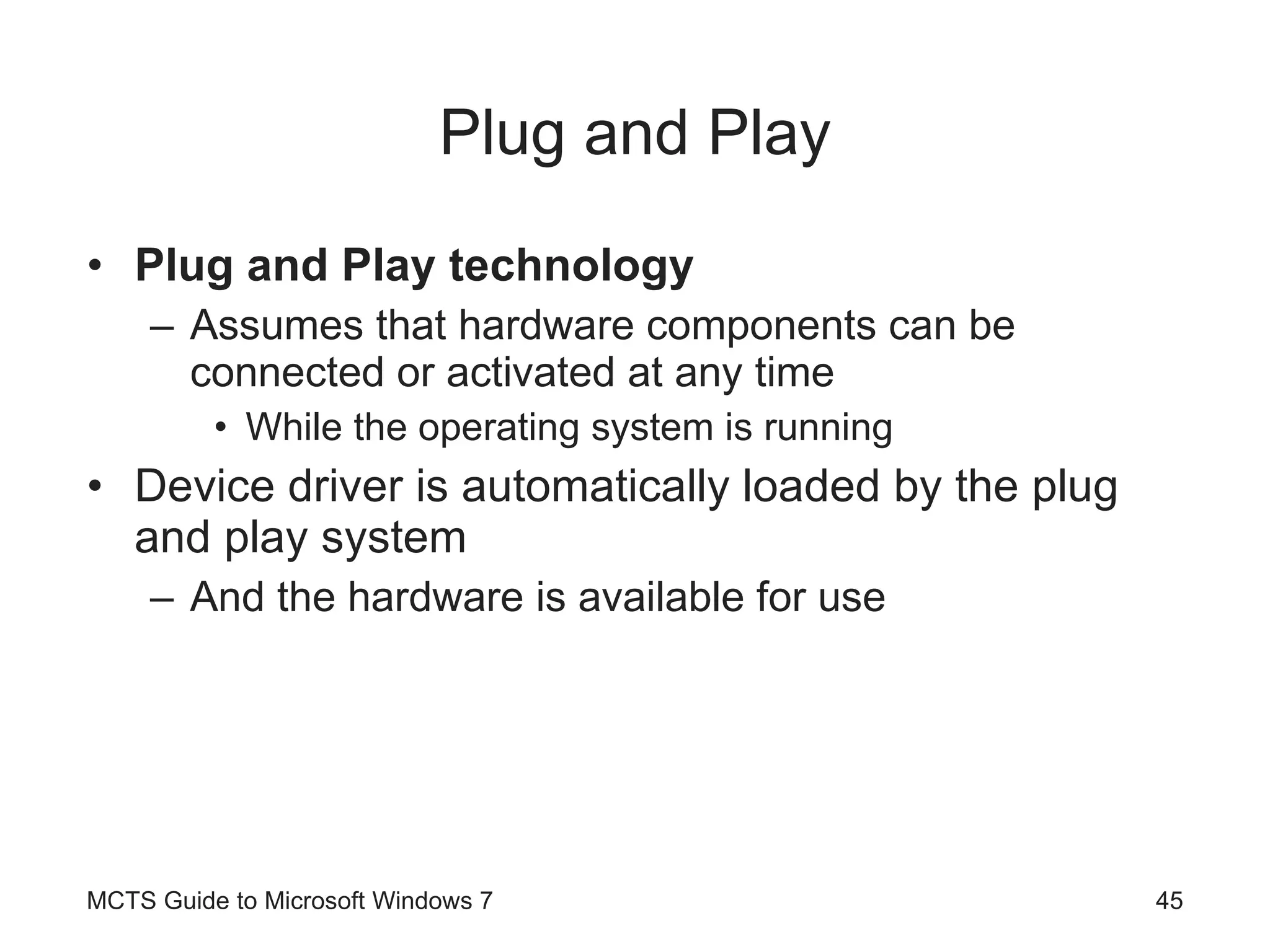 Guide To Windows 7 - Introduction to Windows 7 | PPT