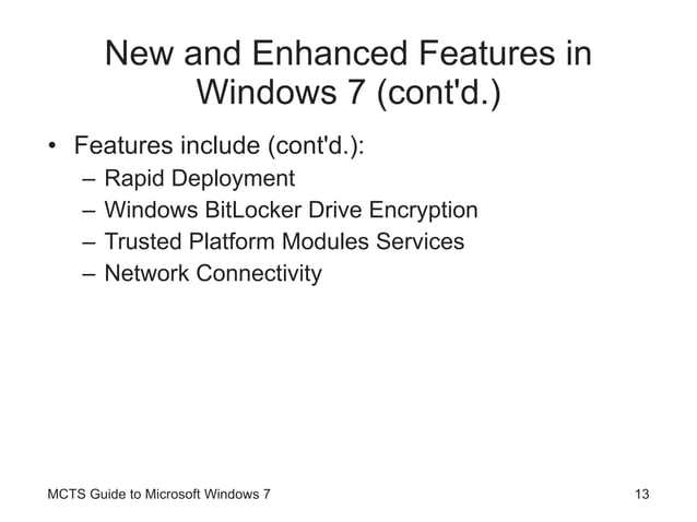 Guide To Windows 7 - Introduction to Windows 7 | PPT