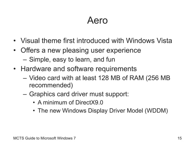 Guide To Windows 7 - Introduction to Windows 7 | PPT