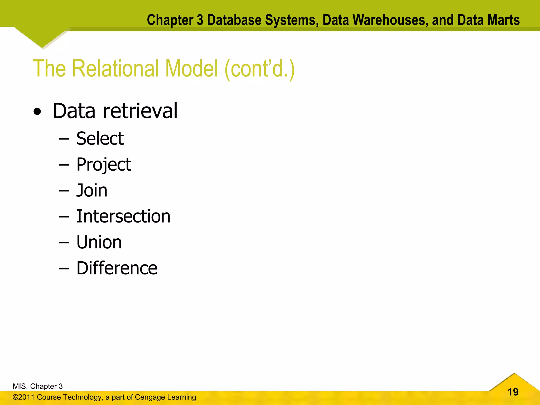 Data base and data warehouse | PPT