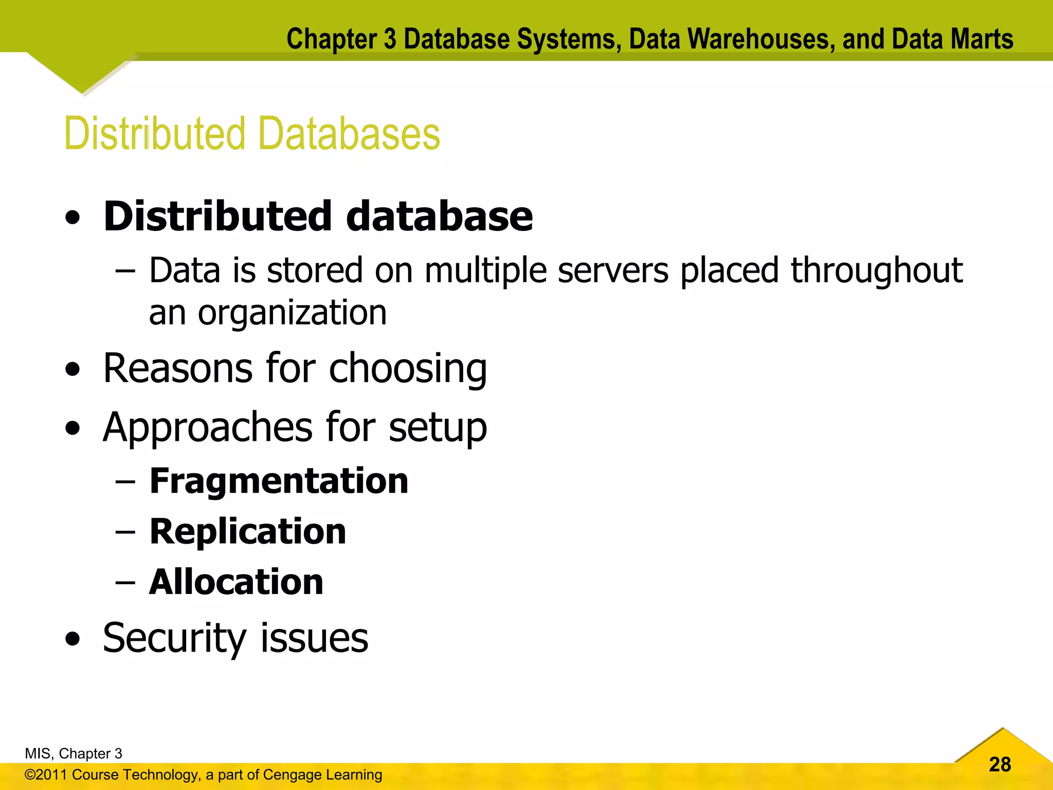 Data base and data warehouse | PPT