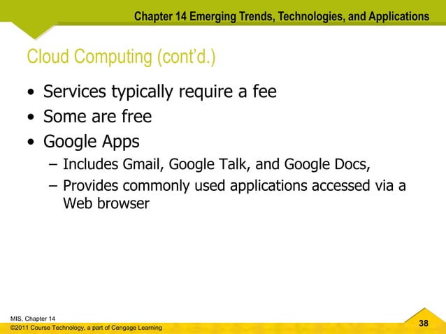 PPt for MIS, emerging trends, and application9781111533960_PPT_ch14.ppt | 3-D Graphics ...