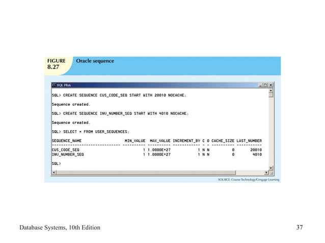 Database system Design Chapter 8 Advance SQL | PPT