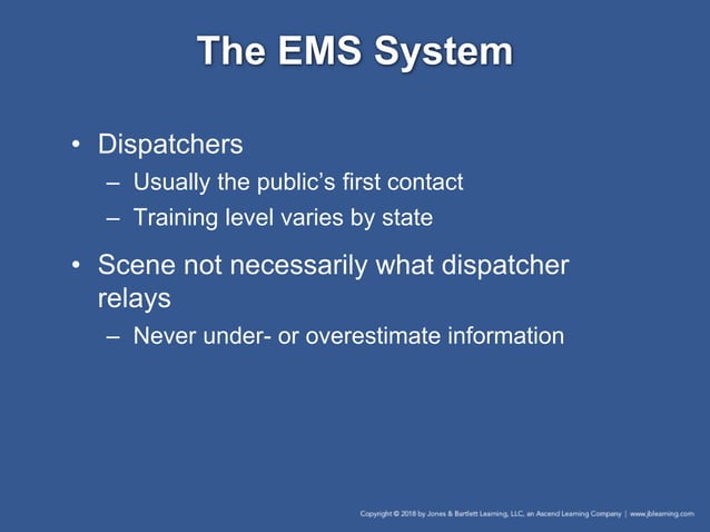 EMS Systems | PPTX | First Aid | Injuries