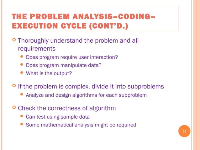 Ch01an Overview Of Computers And Programming Languages Ppt