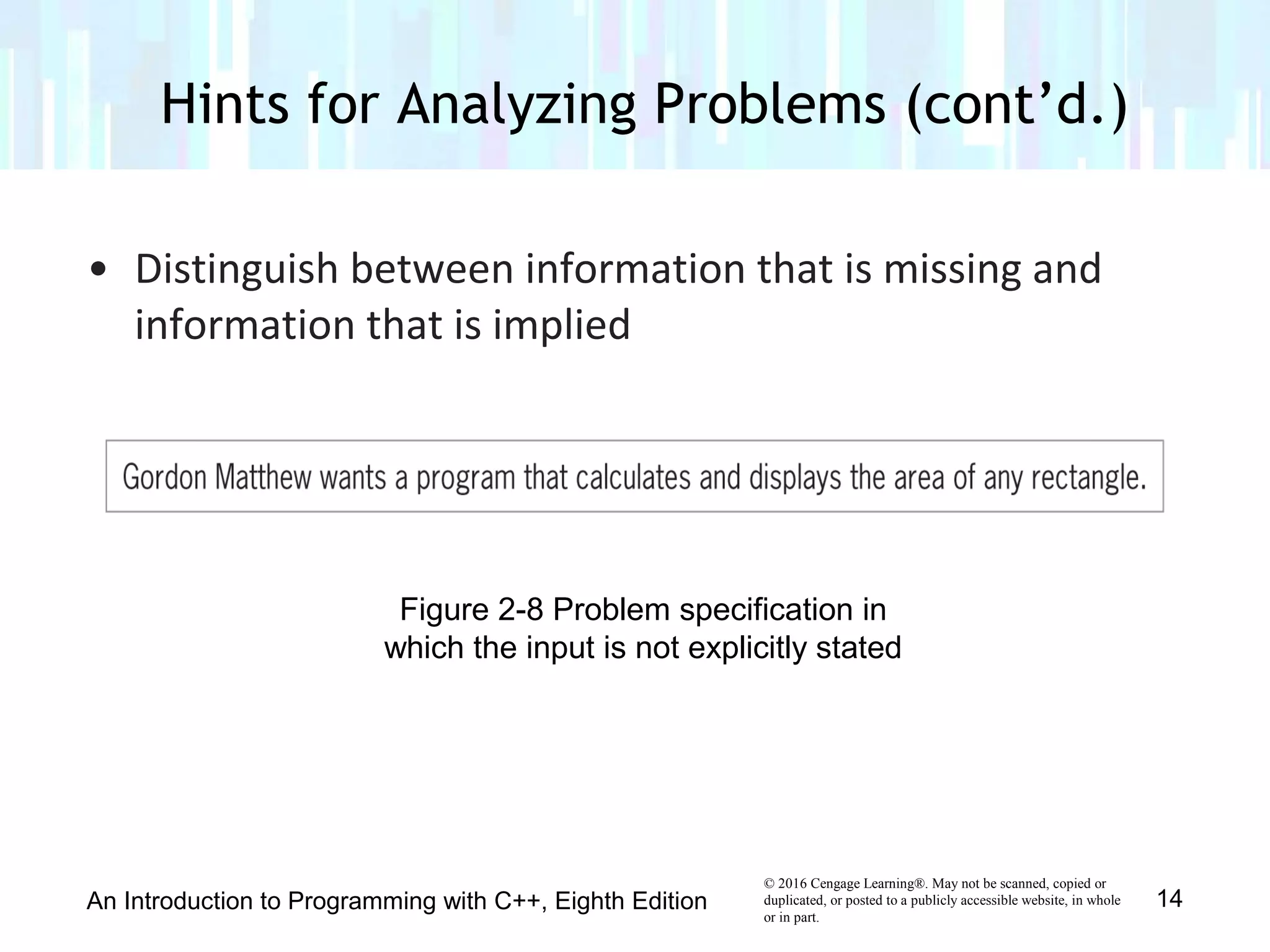 Chapter 2 - Beginning the Problem-Solving Process | PPT | Internet for ...