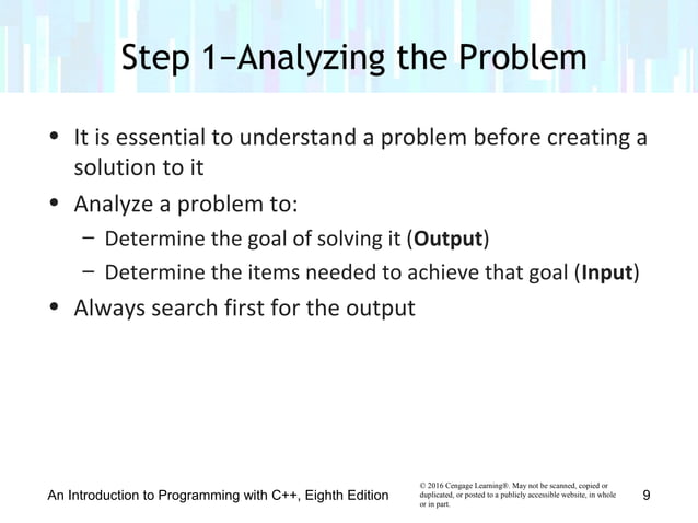 Chapter 2 - Beginning the Problem-Solving Process | PPT | Internet for ...