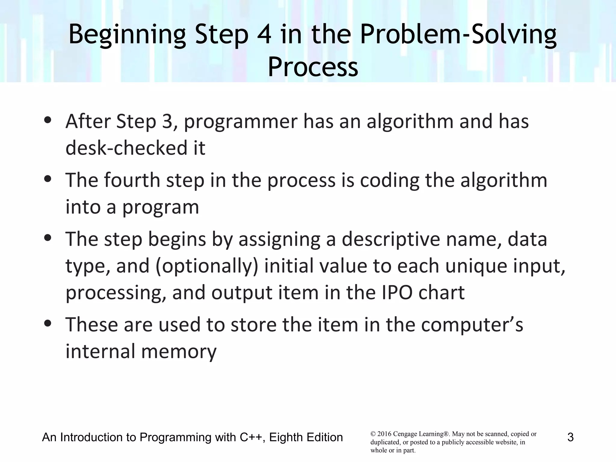 Chapter 3 - Variables and Constants | PPT Chapter 3 - Variables and Constants | PPT