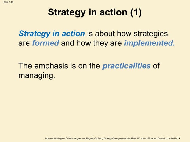 exploring strategy.ppt | Business Administration | Business