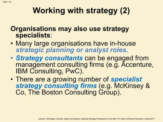 exploring strategy.ppt | Business Administration | Business