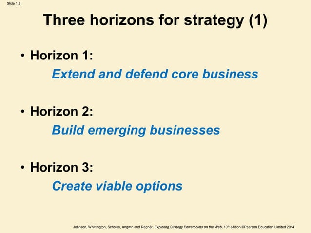 exploring strategy.ppt | Business Administration | Business
