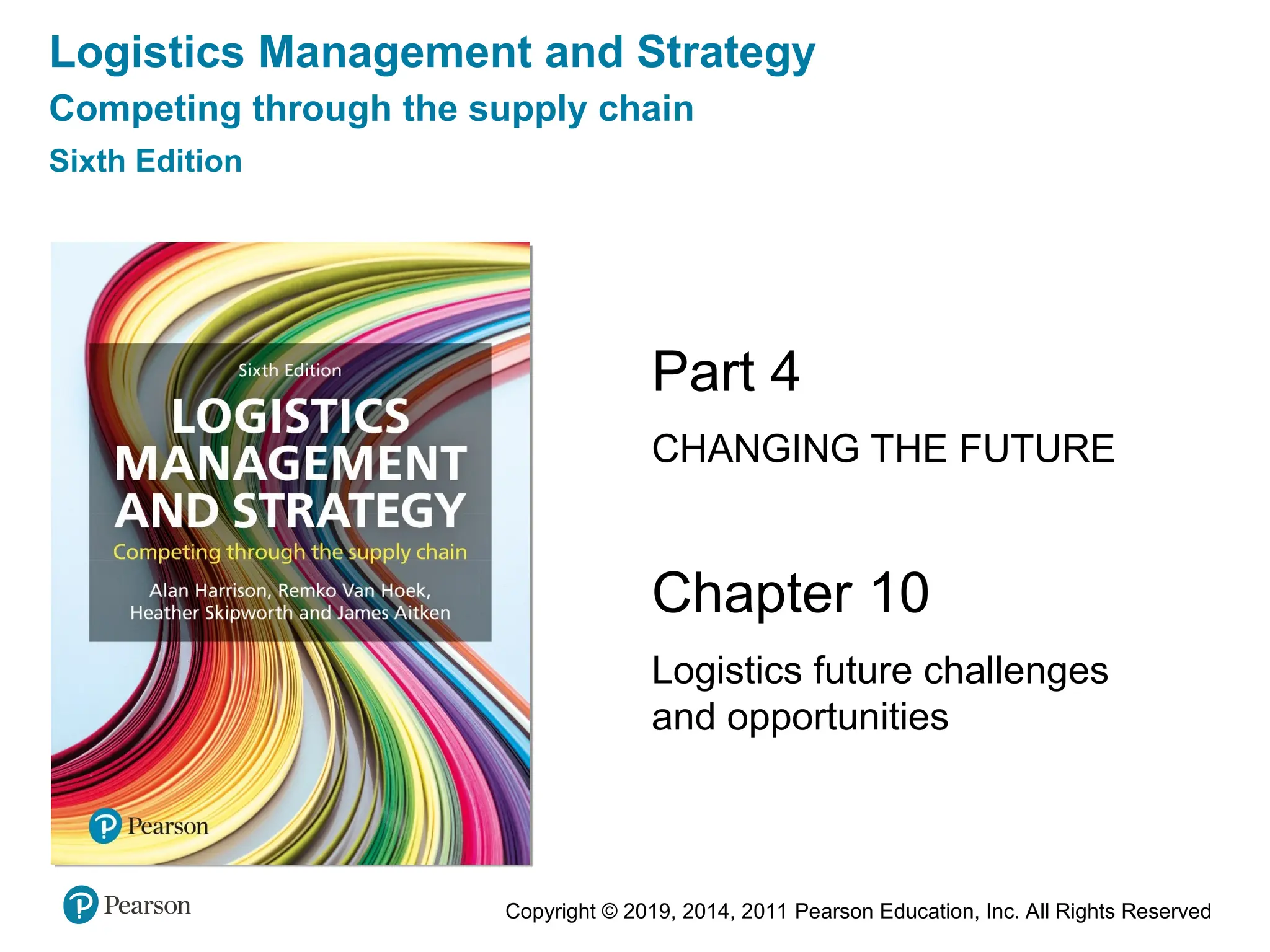 Logistics future challenges and opportunities | PPT