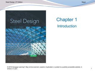 Design of Steel Structures-seigue book 1 | PPTX