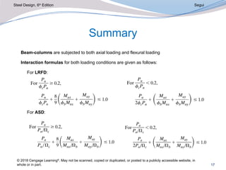 Design of Steel Structures-seigue book 5 | PPTX