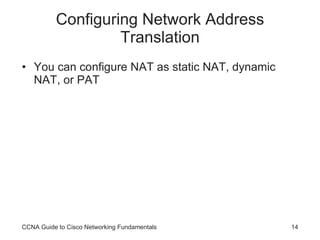 CCNA Network Services | PPT