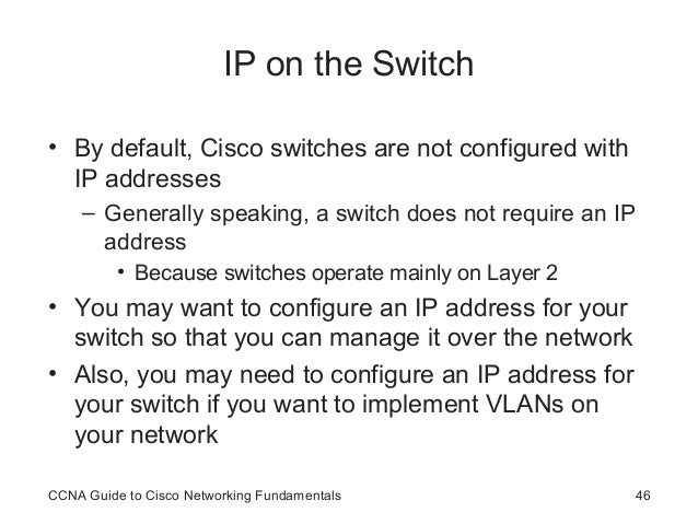 CCNA BASIC SWITCHING AND SWITCH CONFIGURATION