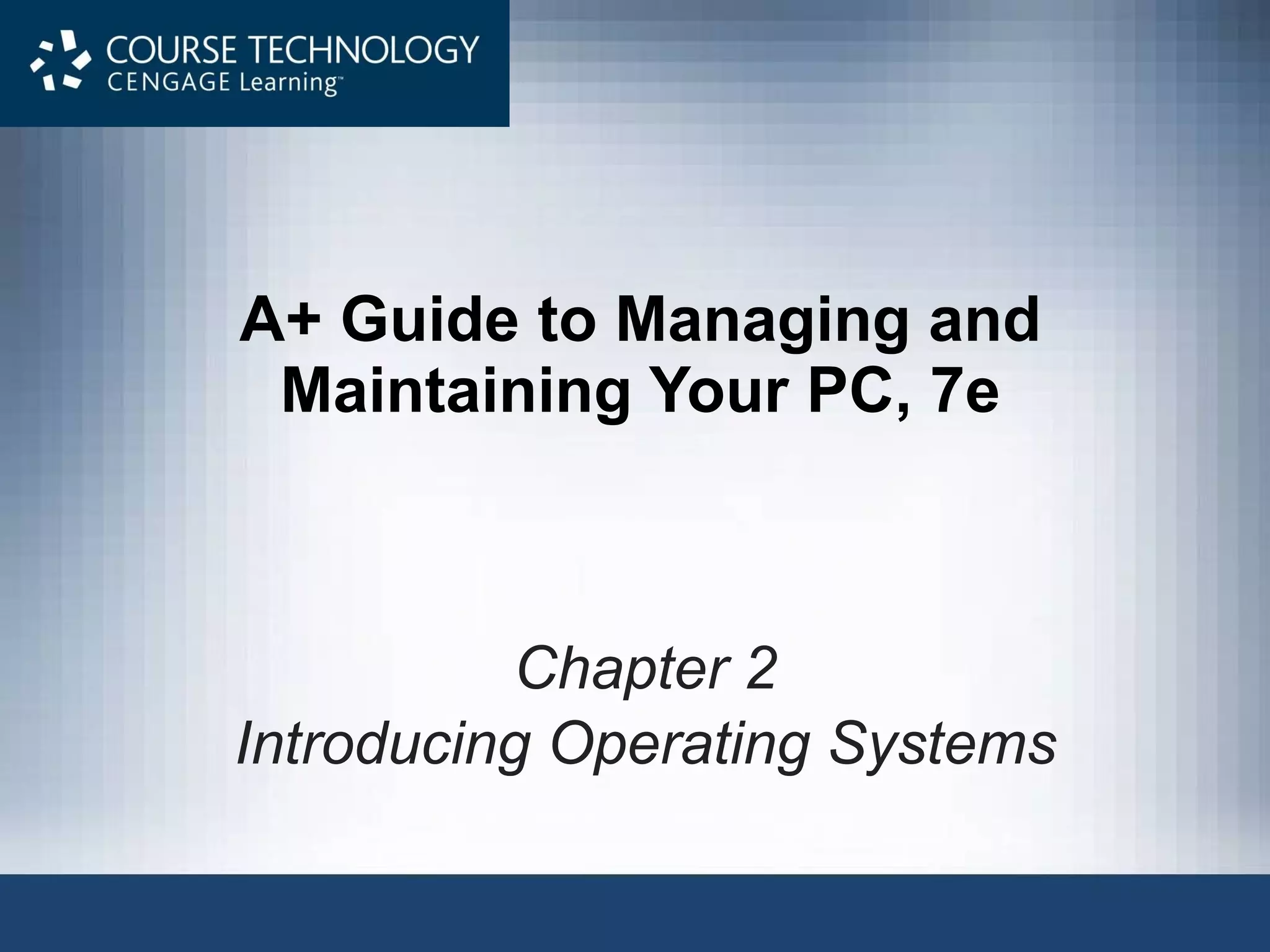 Introduction to Operating Systems | PPT