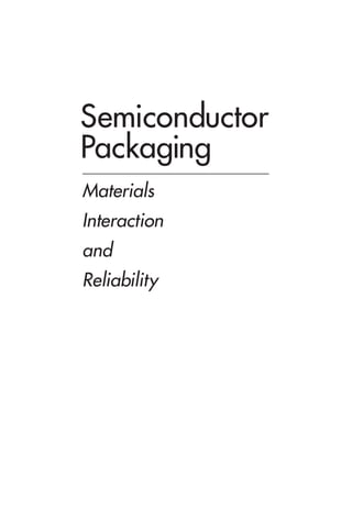 semiconductor packaging in vlsi design fab | PDF