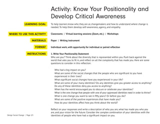 Design Social Change Creating Social Change | PPT