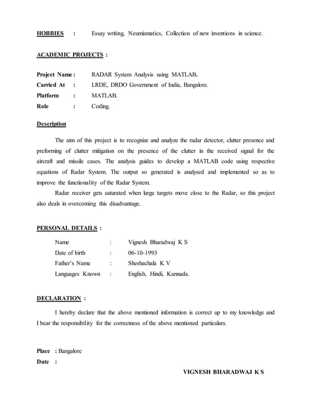 VIGNESH BHARADWAJ K S | PDF